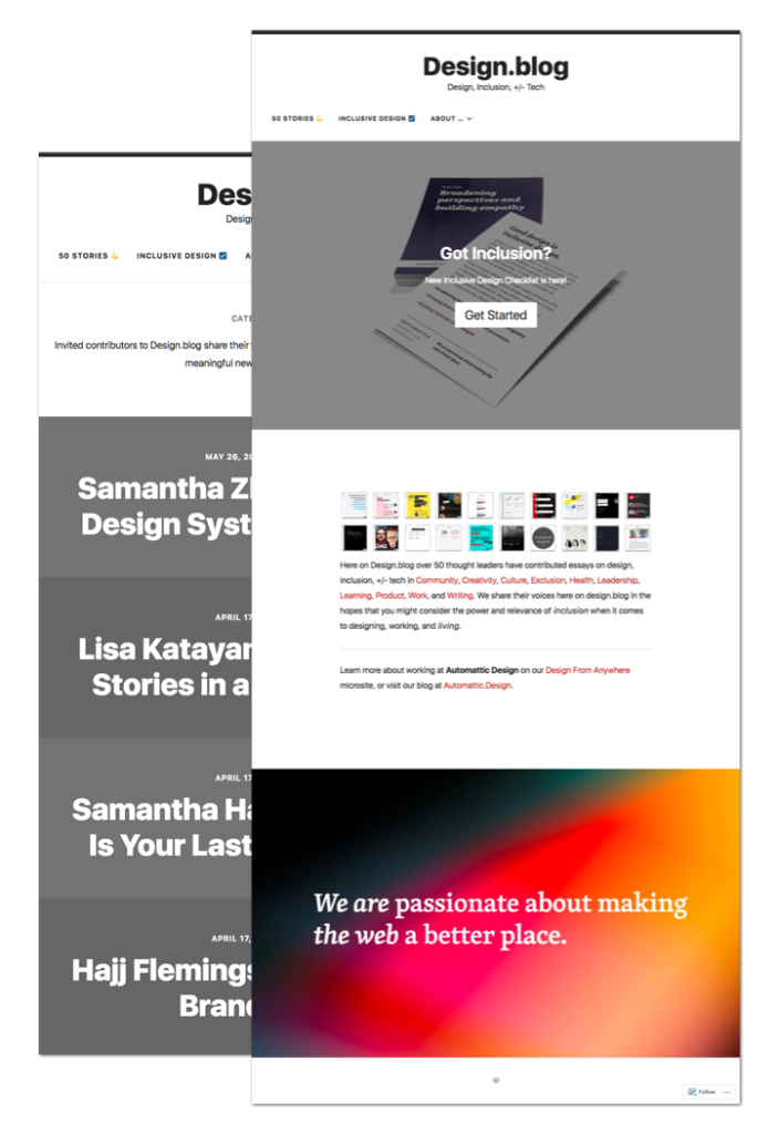 Design.blog Redesign – Jordan Fong